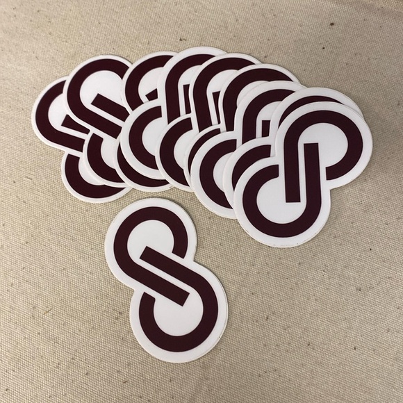 Posh | Accessories | Logo Poshmark Stickers Thick Type Lot Of Ten ...